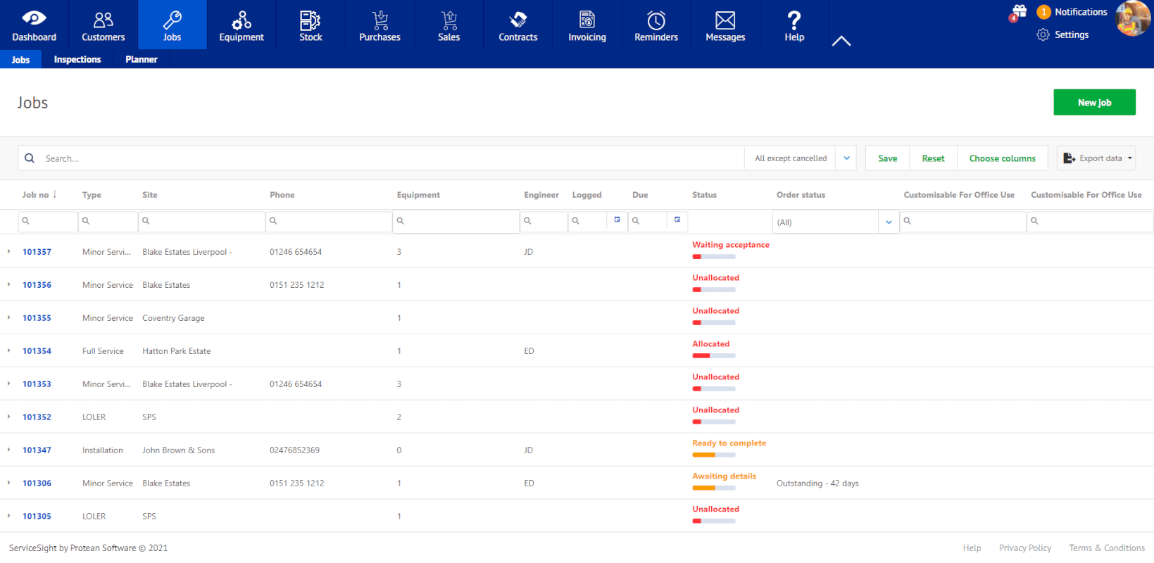 Protean Software | Leading Job Management Software